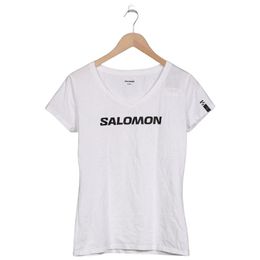 Salomon T-Shirt Damen Gr&ouml;&szlig;e L Second Hand wei&szlig;