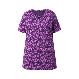 Ulla Popken Shirt female Purple size 66-68