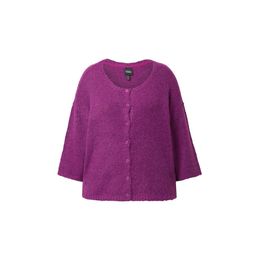 Ulla Popken Knit Cardigan female Purple size 42-44