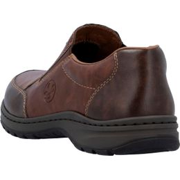 Rieker Herren Slipper mit Wechselfu&szlig;bett braun, Gr&ouml;&szlig;e 44