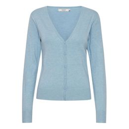 oxmo Knit Cardigan 'Oxhelene' female Blue size M