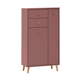 Tchibo - Highboard &raquo;Bjarne&laquo; - 60,2x33x113,4cm - braun - Holz / Eichenholz / Metall