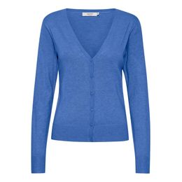 oxmo Knit Cardigan 'Oxhelene' female Blue size M
