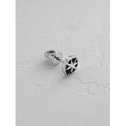 Reytel Earring 'COMPASS' male Silver size One Size