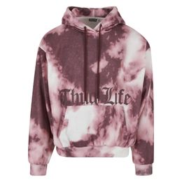 Kapuzenpullover Thug Life "Thug Life Herren Thug Life Underground Hoody", Herren, Gr. S, sanftes wei&szlig;, 80% Polyester, 20% Baumwolle, relaxed fit, ohne Ausschnitt, Pullover Kapuzenpullover
