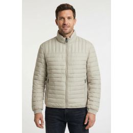 Steppjacke Lerros, Damen, Gr. L, pearl grau, Web, Obermaterial: 100% Polyester, unifarben, normal h&uuml;ftbedeckend, Rundhals, B&uuml;ndchen, Jacken Steppjacke