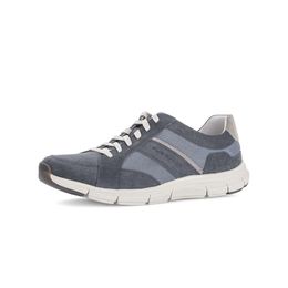 Sneaker Gabor "Sneaker low", Herren, Gr. 40,5, blau, Schuhe Sneaker