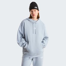 Kapuzensweatshirt The North Face "W ESSENTIAL OVERSIZE HOODIE", Damen, Gr. XL, frost grau, Obermaterial: 80% Baumwolle, 20% Polyester, Sweatshirts, sportlicher Stil, w&auml;rmend, mit Kapuze, aus Baumwolle und Polyester