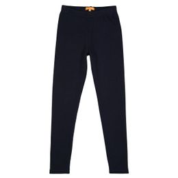 Thermoleggings STACCATO, M&auml;dchen, Gr. 164, Normalgr&ouml;&szlig;en, blau, Oberstoff: 65% Polyester, 30% Biber, 5% Elasthan., Basic, normal, Hosen, gef&uuml;ttert