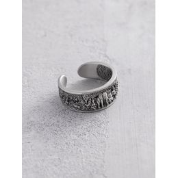 Reytel Ring 'FAMILY OF ELEPHANTS' male Silver size 71