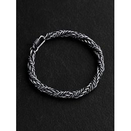 Reytel Bracelet 'BRAID' male Silver size 17 cm