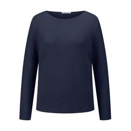 Peter Hahn - Pullover, blau, Gr. 38 / S - Baumwolle
