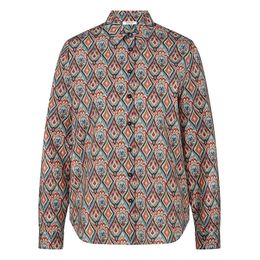 Peter Hahn - Bluse, mehrfarbig, Gr. 46 / L - Baumwolle