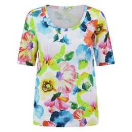 efixelle - Rundhals-Shirt, mehrfarbig, Gr. 40 / M - Baumwolle