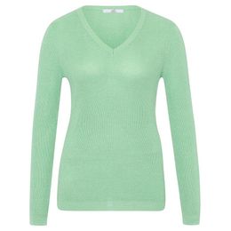 Anna Aura - V-Pullover, gr&uuml;n, Gr. 52 / XXL