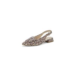 Paul Green - Slingballerinas, beige, Gr. 42 - Leder