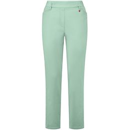 Relaxed - Slim Fit-Hose Modell Alice New, gr&uuml;n, Gr. 42 / M - Baumwolle