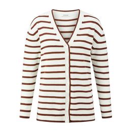 Peter Hahn - Strickjacke, weiss, Gr. 36 / S - Baumwolle