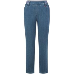 Relaxed - Slim Fit-Jeans Modell Alice New, denim, Gr. 42 / M - Baumwolle
