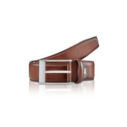Lederg&uuml;rtel Lerros "Citybelt *Shade*", Herren, Gr. 95, braun (cognac), Materialmix, G&uuml;rtel Lederg&uuml;rtel