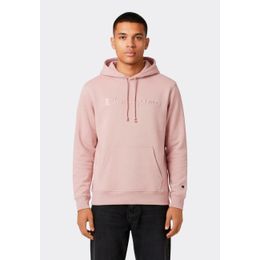 Kapuzensweatshirt Champion "ICONS TONAL Terry Hoodie with Big Logo", Herren, Gr. M, bnl, Obermaterial: 70% Baumwolle, 30% Polyester, Sweatshirts, f&uuml;r sportliche Aktivit&auml;ten, sportlicher Stil, mit Kapuze
