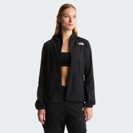 Softshelljacke The North Face "W NIMBLE HOODIE 2", Damen, Gr. XXL, tnf schwarz, Obermaterial: 90% Polyester, 10% Elasthan, Jacken Softshelljacke, sportlicher Stil, aus hochelastischem Material, WindWall&trade;-Gewebe