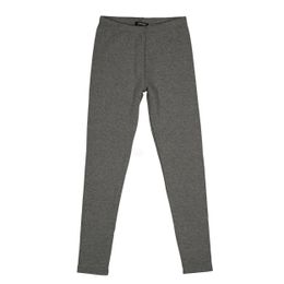 Thermoleggings STACCATO, M&auml;dchen, Gr. 140, Normalgr&ouml;&szlig;en, grau, Oberstoff: 65% Polyester, 30% Biber, 5% Elasthan., Basic, normal, Hosen, gef&uuml;ttert