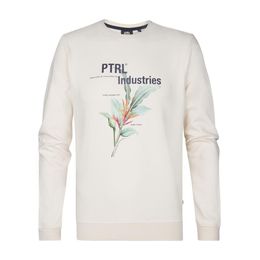PETROL INDUSTRIES Sweatshirt male White size S