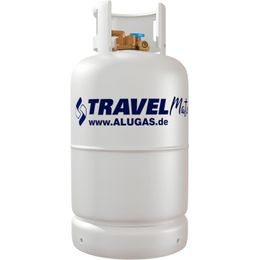 Alugas TravelMate Gasflasche mit 80% Multiventil 27,2 Liter unbef&uuml;llt - Gasflaschen