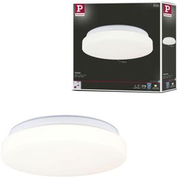 Paulmann LED Wandleuchte "LED Wandleuchte Luiana IP44 HF Sensor wei&szlig;", wei&szlig;, 1, &Oslash; 28cm H: 6,5cm, 1 Stk., Leuchten, mehrere Helligkeitsstufen, Farbwechsler, Farbsteuerung, LED Wandleuchte