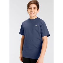 T-Shirt Vans "LEFT CHEST TEE", Jungen, Gr. L (158/164), deep indigo, Single Jersey, Obermaterial: 100% Baumwolle, normal, Rundhals, Shirts T-Shirt, f&uuml;r Kids