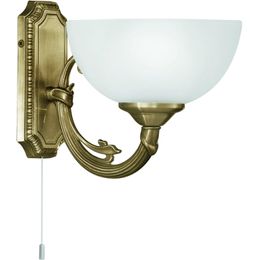 Eglo Wandleuchte "SAVOY Wandlampe - Metallguss - E14 - 1X40W - IP20", br&uuml;niert, 1, H: 16cm, 1 Stk., Leuchten, Wandstrahler, Wandspot, Wohnzimmer, Flur, Schlafzimmer, L18xH16xAL24cm, Wandleuchte
