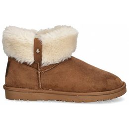 O`Neill Schlupfboots O'NEILL "JENNER WOMEN MID", Damen, Gr. 36, chestnut, Synthetik, Schuhe Schlupfboots, gef&uuml;tterte Winterschuhe, Winterboots, Snowboots, Schlupfstiefel