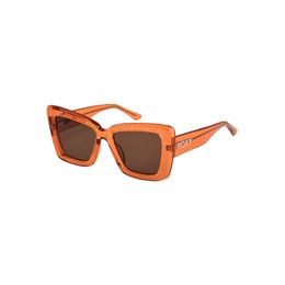 Sonnenbrille Roxy "Romy", Damen, orange (peach, braun), Sonnenbrillen Sonnenbrille