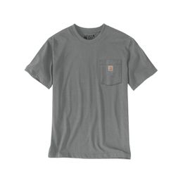 T-Shirt Carhartt "3D Logo", Damen, Gr. L, grau, Obermaterial: 100% Baumwolle CO., Shirts T-Shirt