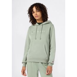 Kapuzensweatshirt Champion "ICONS TONAL Hoodie", Damen, Gr. S (38), ecg, Obermaterial: 70% Baumwolle, 30% Polyester, Sweatshirts Kapuzensweatshirt