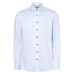 OLYMP Button Up Shirt male Blue size 45-46