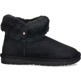 O`Neill Schlupfboots O'NEILL "JENNER WOMEN MID", Damen, Gr. 41, triple schwarz, Synthetik, Schuhe Schlupfboots, gef&uuml;tterte Winterschuhe, Winterboots, Snowboots, Schlupfstiefel