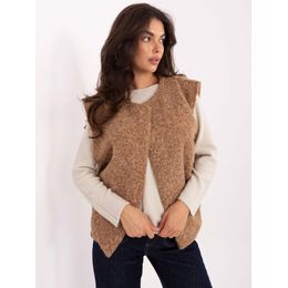 Madnezz House Weste Damen Gr&ouml;&szlig;e M/L camel