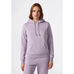 Kapuzensweatshirt Champion "ICONS TONAL Hoodie", Damen, Gr. L (42/44), sbpp, Obermaterial: 70% Baumwolle, 30% Polyester, Sweatshirts Kapuzensweatshirt