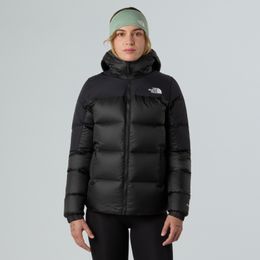 Daunenjacke The North Face "W DIABLO DOWN 2.0 HOODED JACKET", Damen, Gr. XL, tnf schwarz heather, tnf schwarz, Obermaterial: 100% Polyester. Wattierung: 100% Daunen, Jacken Daunenjacke, wind- und wasserabweisendes WindWall&trade; Obermaterial