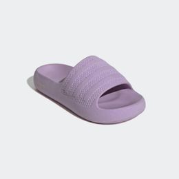 Badesandale adidas originals "ADILETTE AYOON BADESCHLAPPEN", Damen, Gr. 37, powder plum, powder plum, cream wei&szlig;, Synthetik, Schuhe Badesandale, Badelatschen