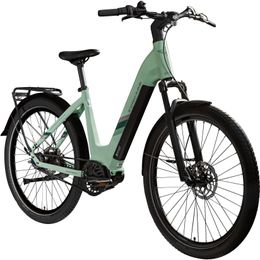 Z&uuml;ndapp Z&uuml;ndapp X850 Trekking E Bike 28 Zoll pastellgr&uuml;n