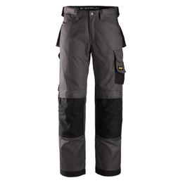 Arbeitshose Snickers Workwear "Dura Twill Handwerker", Herren, Gr. 44, Einheitsgr&ouml;&szlig;e, grau (dunkelgrau), Obermaterial: 52% Baumwolle CO. 48% Polyamid PA., Hosen Arbeitshose