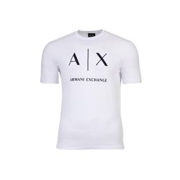 T-Shirt Armani Exchange "T-Shirt T-SHIRT 1er Pack", Damen, Gr. L, wei&szlig;, Obermaterial: 100% Baumwolle CO., Shirts T-Shirt