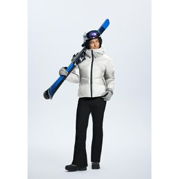 Skijacke Icepeak "Icepeak EBELEBEN", Damen, Gr. 44, optic wei&szlig;, Obermaterial: 100% Polyester. Futter: 100% Polyester. Wattierung: 100% Polyester, Jacken Skijacke, f&uuml;r Alpinski und Snowboard, wasserdicht, atmungsaktiv