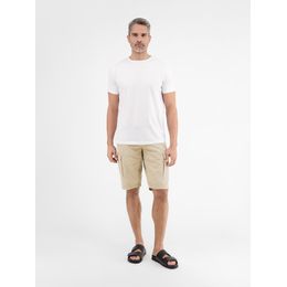 Bermudas Lerros "Cargobermuda inklusive G&uuml;rtel", Herren, Gr. 38, beige (light dune beige), 100% Baumwolle, Hosen Bermudas