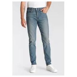 Levi's Tapered-fit-Jeans LEVI'S "512 Slim Taper Fit", Herren, Gr. 33, L&auml;nge 34, blau (pelican rust), Denim/Jeans, Obermaterial: 98% Baumwolle, 2% Elasthan, schmal lang, Jeans, mit Markenlabel