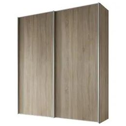 Schwebet&uuml;renschrank STAUD "Sinfonie Plus, edles Design in hochwertiger Qualit&auml;t, Made in Germany", sonoma eiche, B:225cm H:222cm T:68cm, Holzwerkstoff, Schr&auml;nke, Schwebet&uuml;renschrank, Mit vier verschiedenen Ausstattungsvarianten
