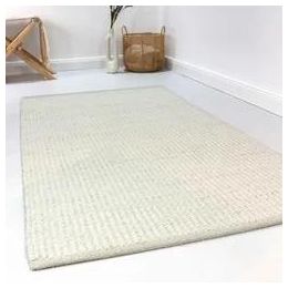 Wollteppich Esprit "Gobi, ESP-7112", wei&szlig;, B:160cm H:10mm L:230cm, Jute, Wolle, Teppiche, Naturfaserteppich aus Jute und Wolle, handgewebt